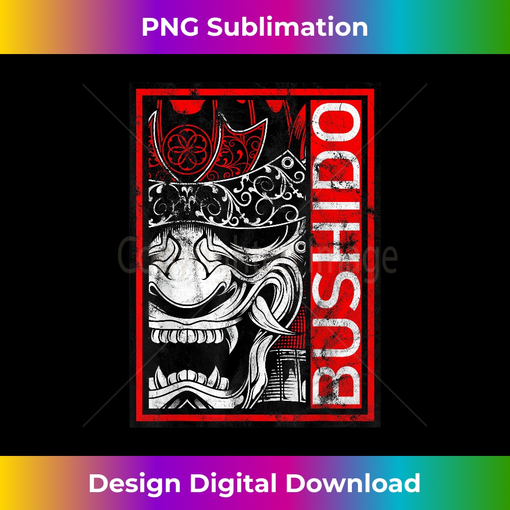 Japanese Samurai Bushido Oni Mask - Contemporary PNG Sublima | Inspire ...