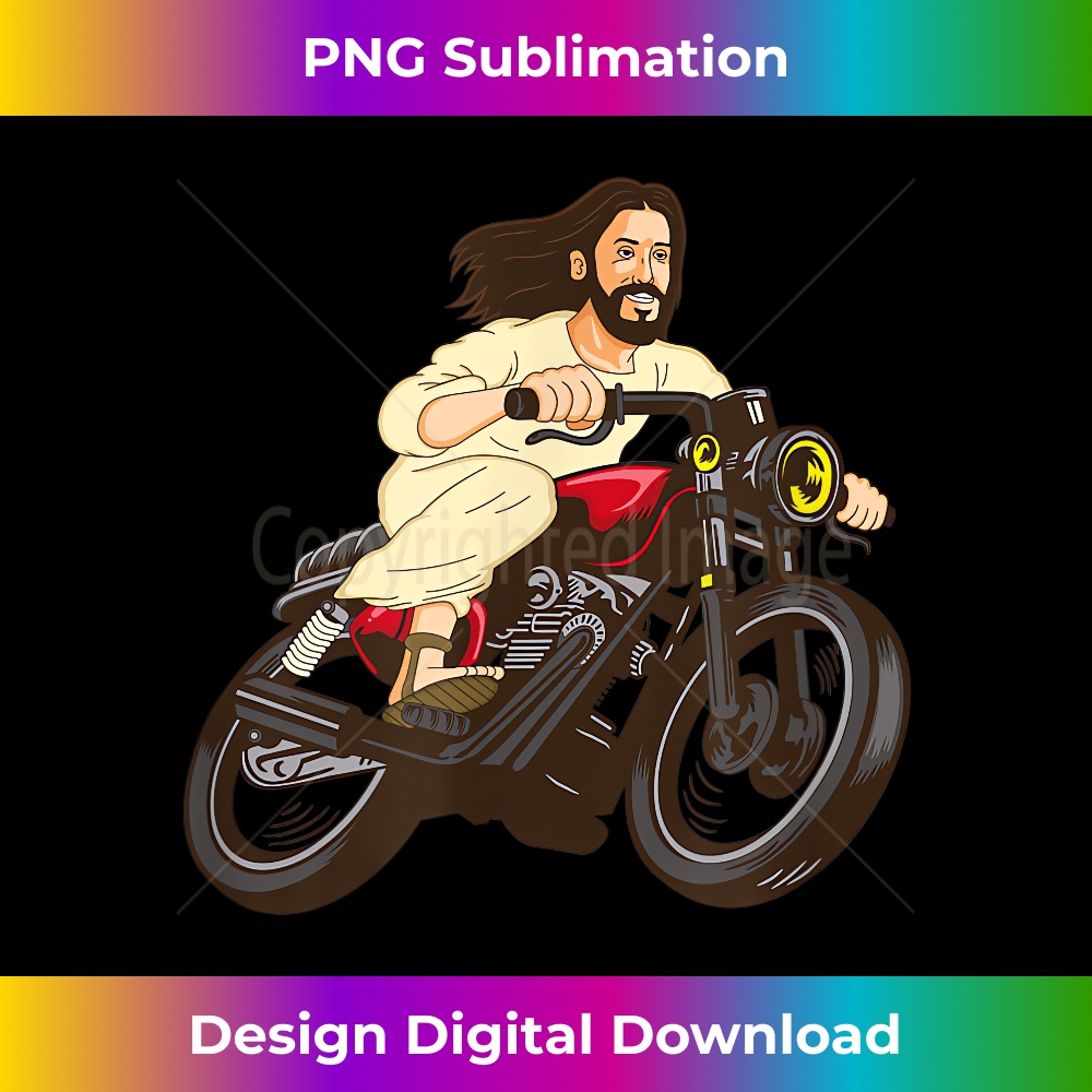 Christ on a Motorcycle - Lord Jesus God Church Holidays Gift | Inspire ...