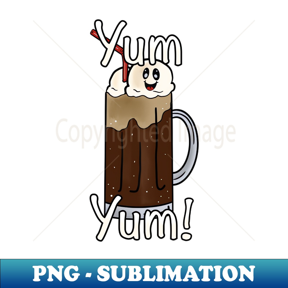 Root Beer Float YUM YUM - High-Quality PNG Sublimation Downl | Inspire ...