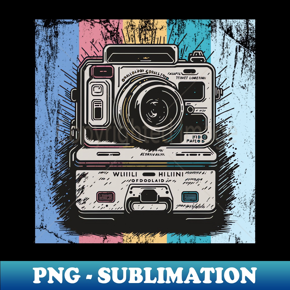 Vintage Camera Art Design - Signature Sublimation PNG File - | Inspire ...