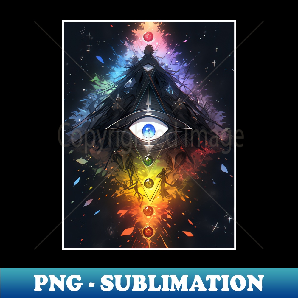 Eye Of Light - Exclusive Sublimation Digital File - Bold & E | Inspire Uplift