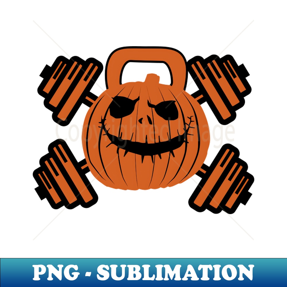 Pumpkin Gym - High-Resolution PNG Sublimation File - Defying | Inspire ...