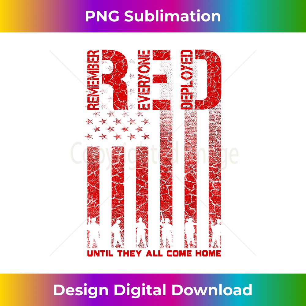 Red Friday Military Veteran - Contemporary PNG Sublimation D - Inspire ...
