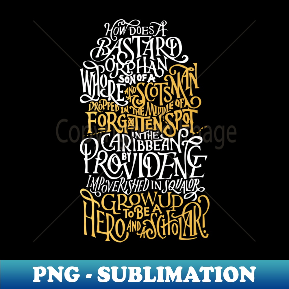 Alexander Hamilton - Exclusive PNG Sublimation Download - De | Inspire ...