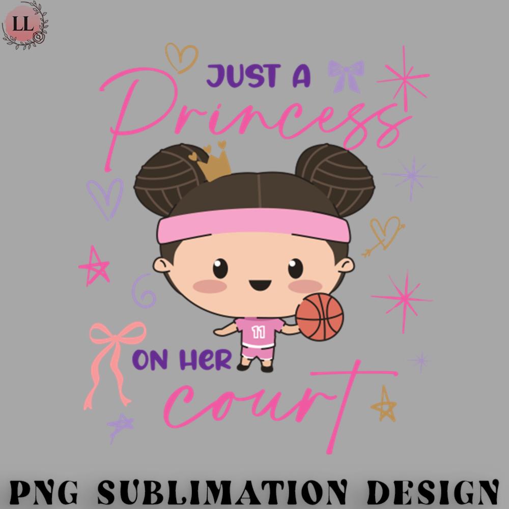 Basketball PNG Basketball Princess | Inspire Uplift