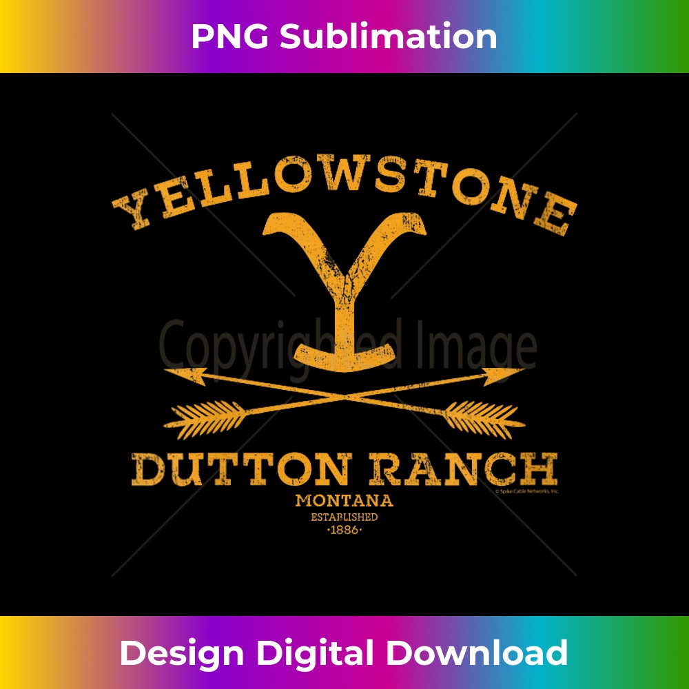Yellowstone Dutton Ranch Arrows V-Neck - Contemporary PNG Su | Inspire ...