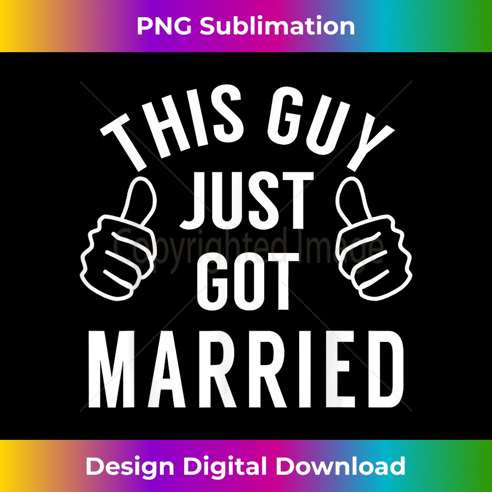 This Guy Just Got Married - Just Married Shirt for Groom - C | Inspire ...