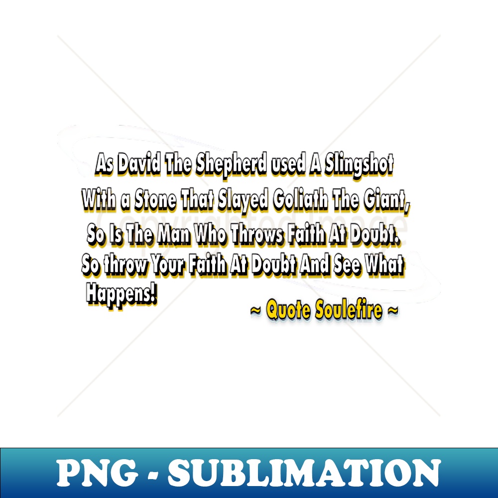 David and Goliath Parable Of Faith - Aesthetic Sublimation D | Inspire ...