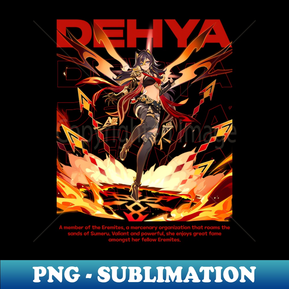 Dehya Genshin Impact - PNG Transparent Digital Download File | Inspire ...