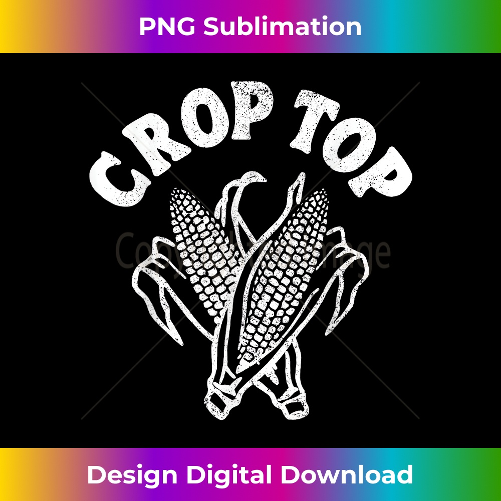 Funny Crop Top Corn - Innovative PNG Sublimation Design - Ch - Inspire ...
