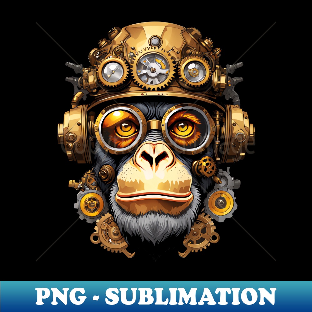 Steampunk Ape - High-Quality PNG Sublimation Download - Bold | Inspire ...