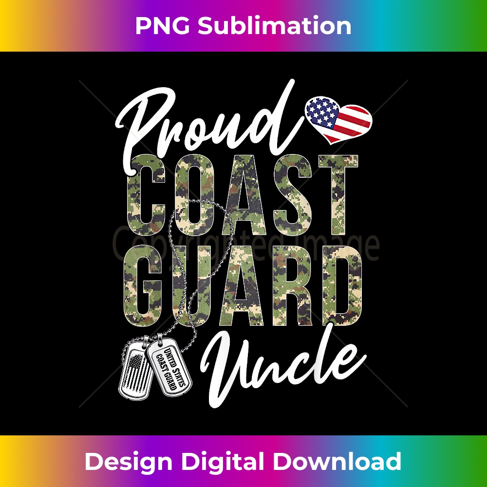 Proud Coast Guard Uncle US Coast Guard Graduation Uncle - So - Inspire ...