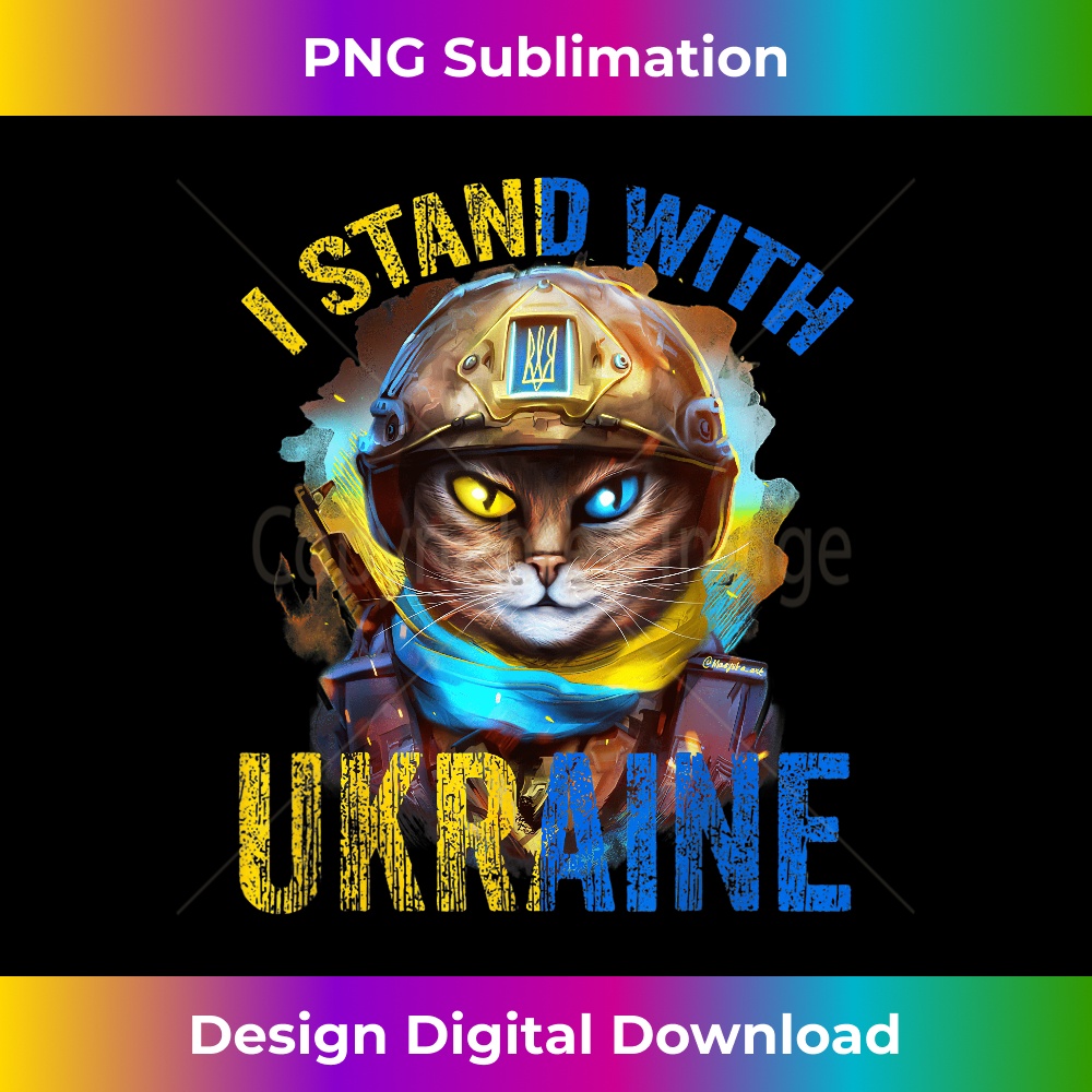 Pray For Support Ukrainian Cat Soldier Stand With Ukraine - | Inspire ...