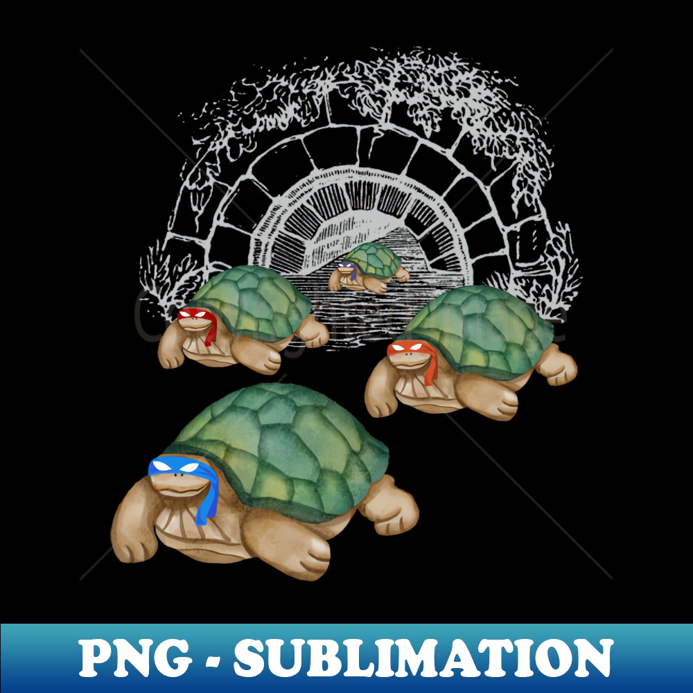 Out of the Sewers Ninja Turtles - Creative Sublimation PNG D | Inspire ...