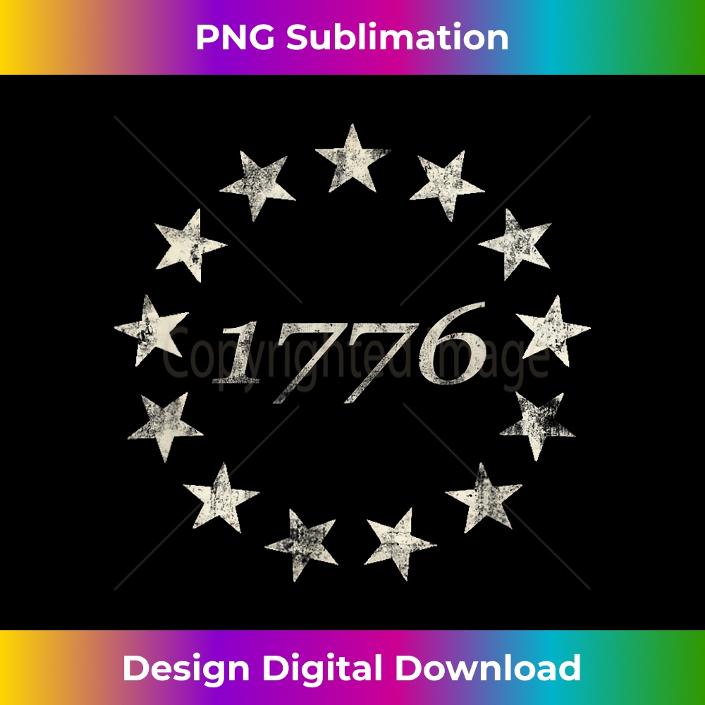 13 Star Flag Betsy Ross Distressed American Flag 1776 - Craf | Inspire ...