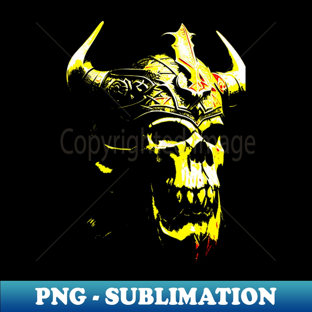 The Skull Of A Valiant Viking Soldier 5 - Premium PNG Sublim | Inspire ...