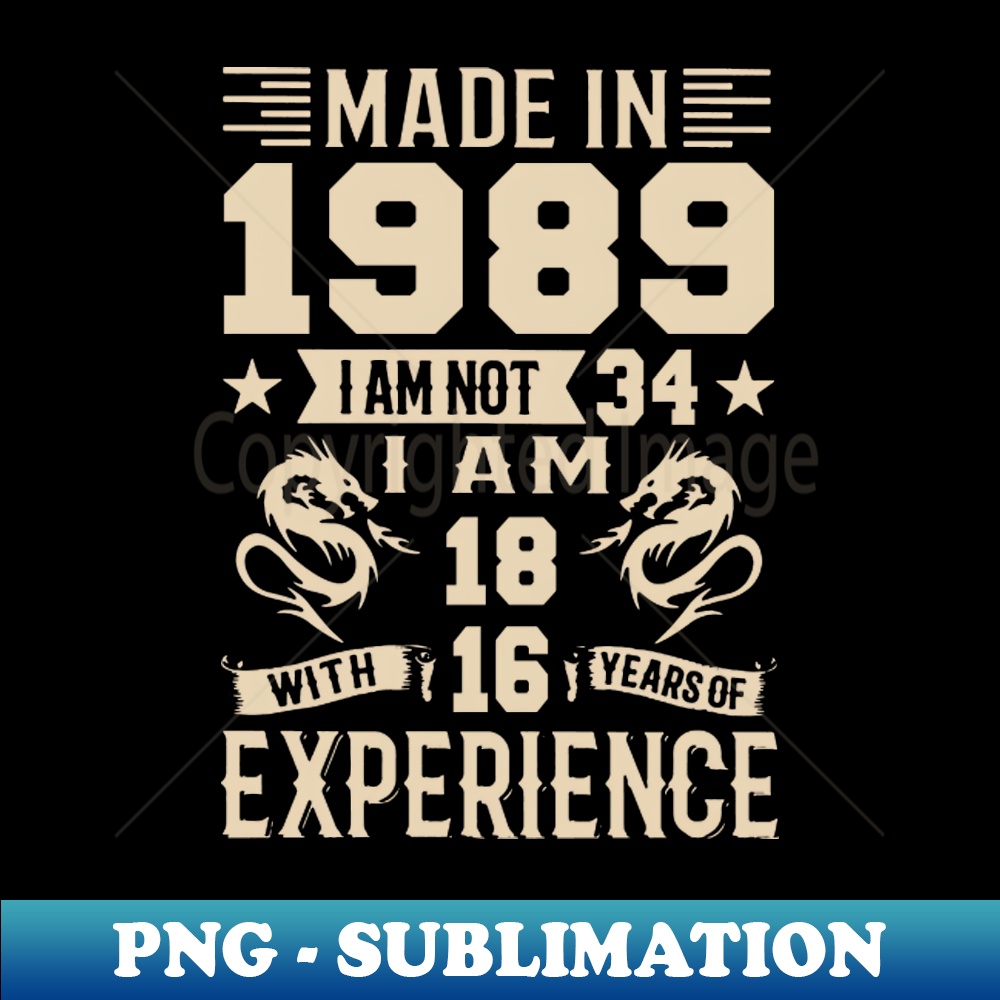 Made In 1989 I Am Not 34 I Am 18 With 16 Years Of Experience | Inspire ...