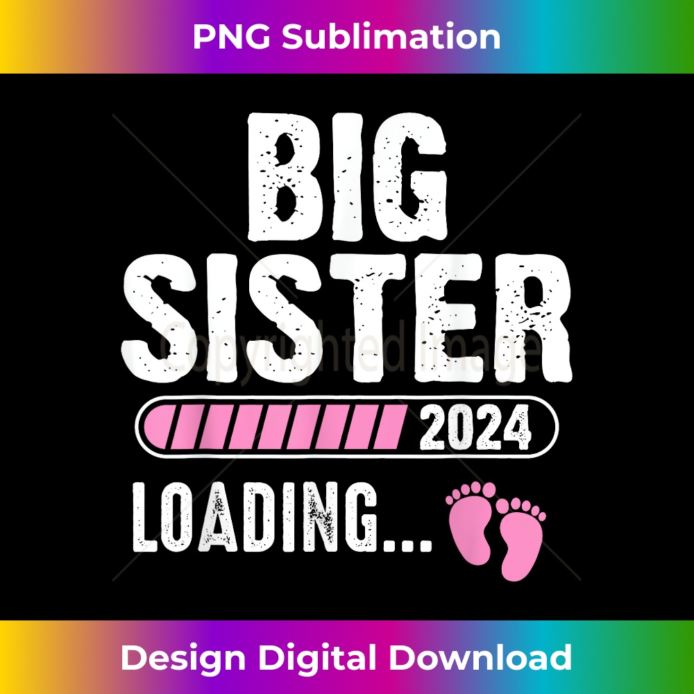 Big Sister Loading 2024 Baby Announcement Promoted To Sister | Inspire ...