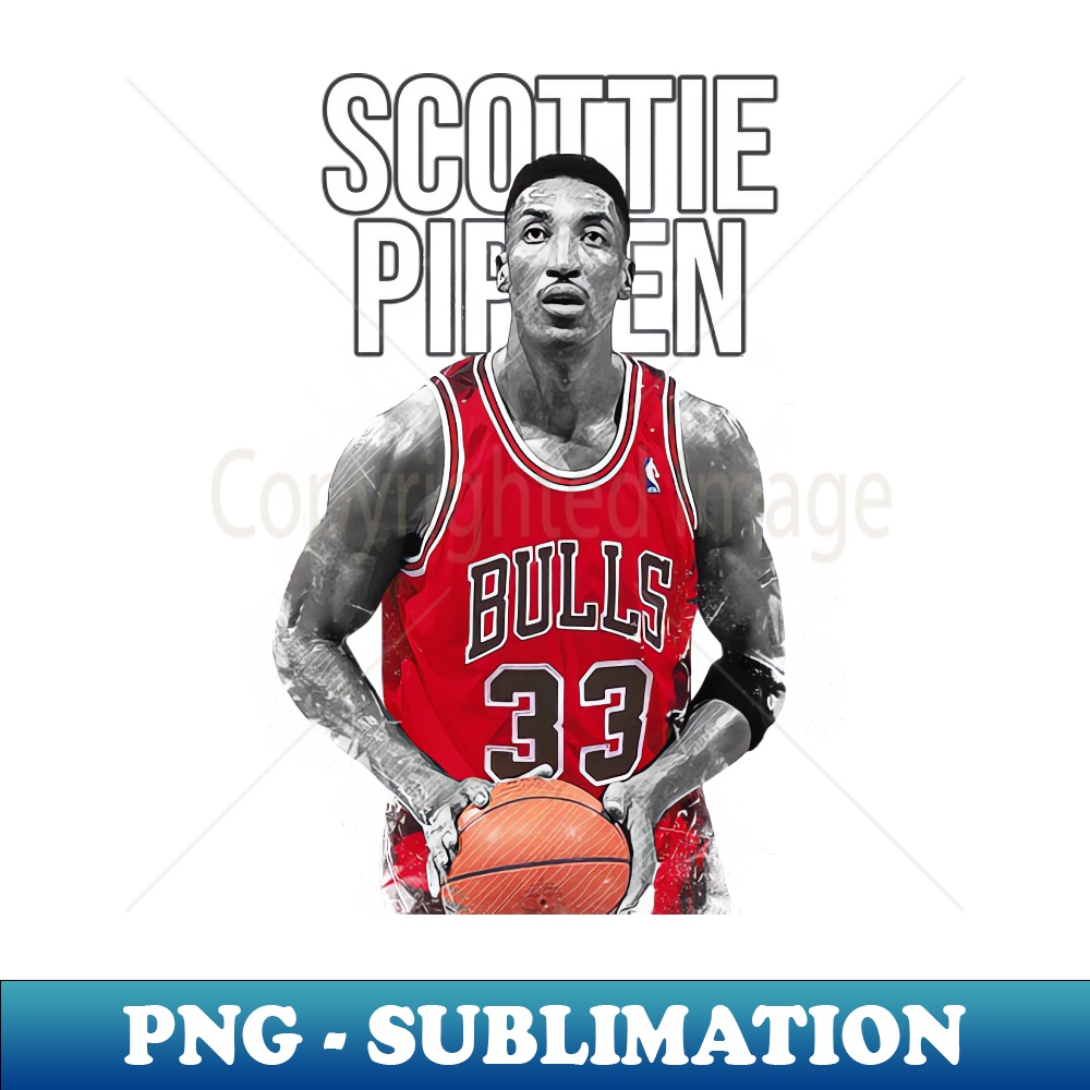 Scottie Pippen - PNG Transparent Digital Download File for S | Inspire ...