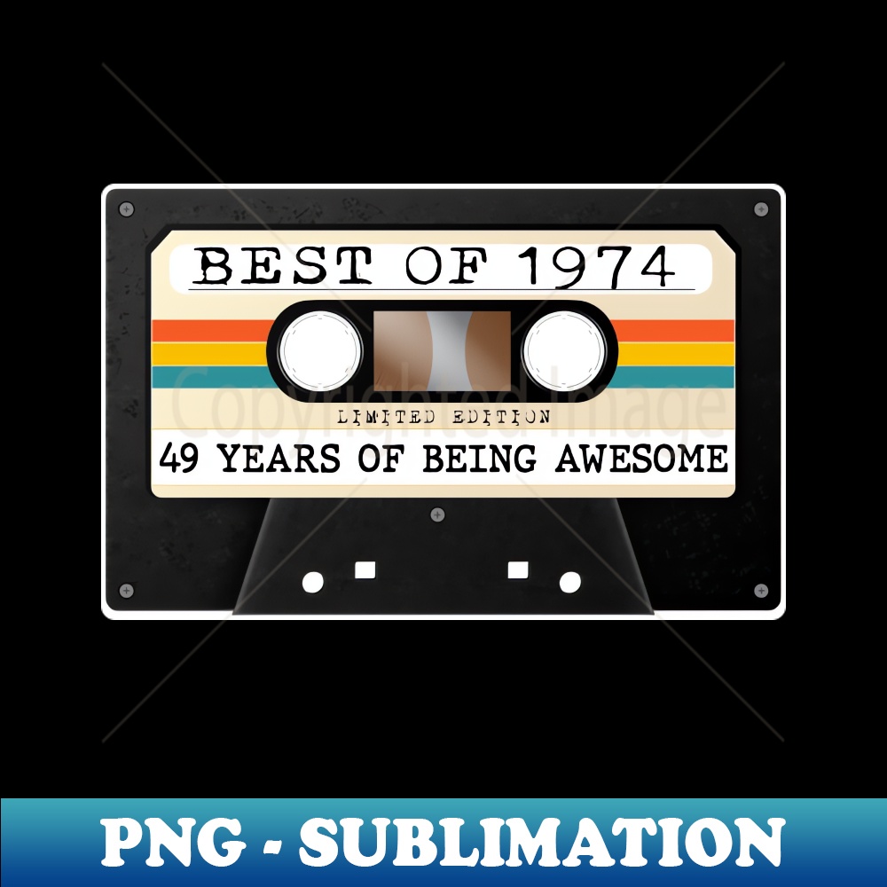 Funny Best of 1974 49th Birthday Cassette Tape Vintage - Ins | Inspire ...