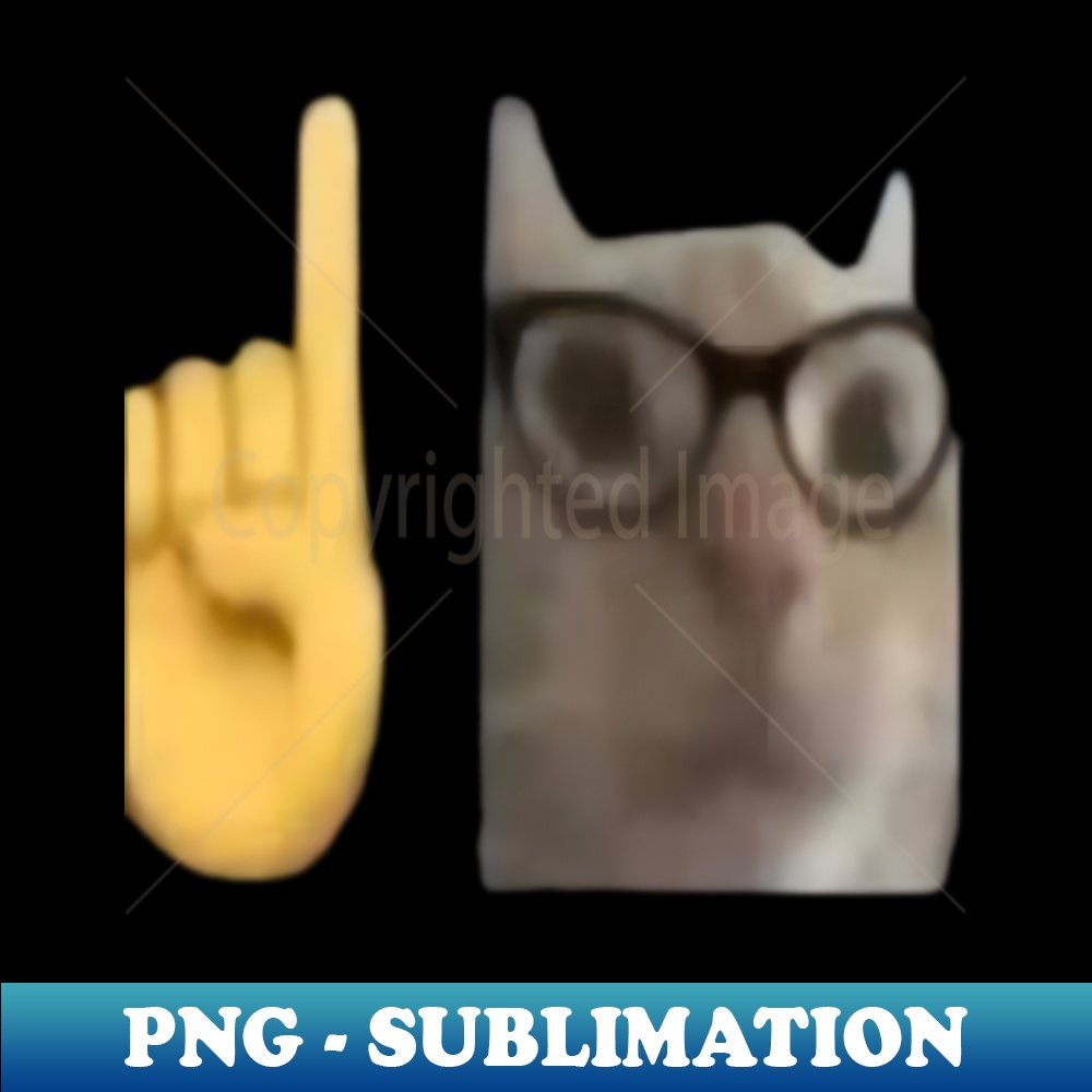 Nerd Cat - PNG Transparent Digital Download File for Sublima - Inspire ...