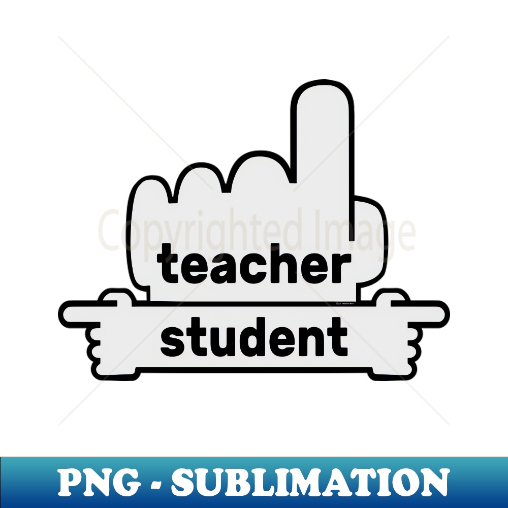 Hands Pointing - Text Art - Teacher and Student - Trendy Sub | Inspire ...