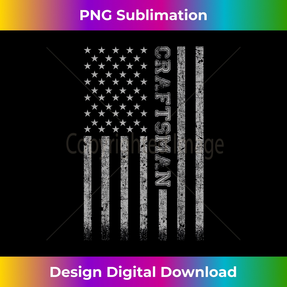Craftsman American Flag - Chic Sublimation Digital Download | Inspire ...