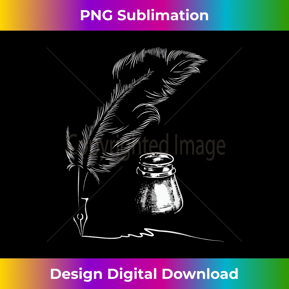 Feather Inkpot - Author Book Writer Novelist Poet Writing - - Inspire ...