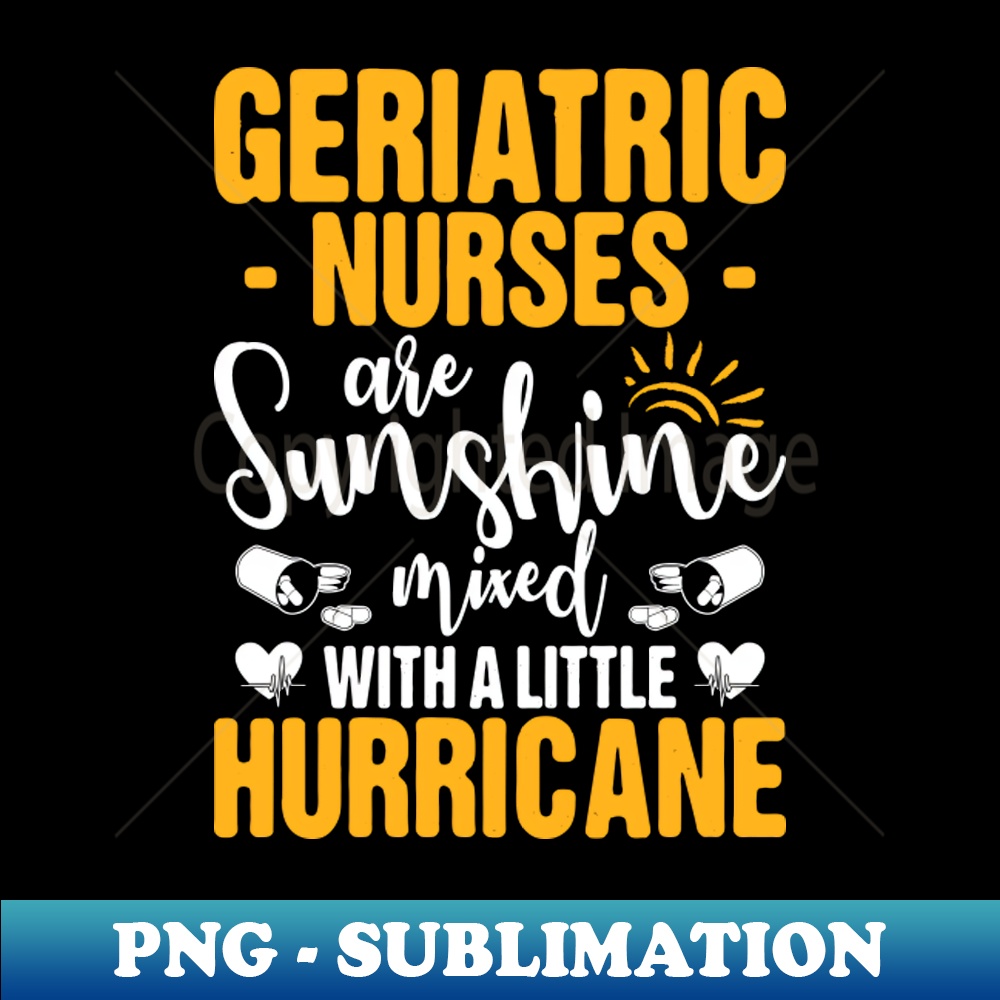 Geriatric Nurse Old Peoples Nurse Gerontology - Vintage Subl | Inspire ...