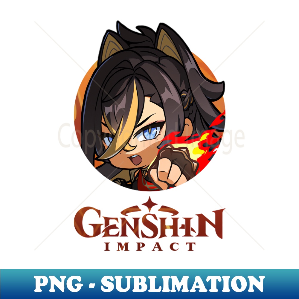 Dehya Chibi Genshin Impact - Trendy Sublimation Digital Down | Inspire ...