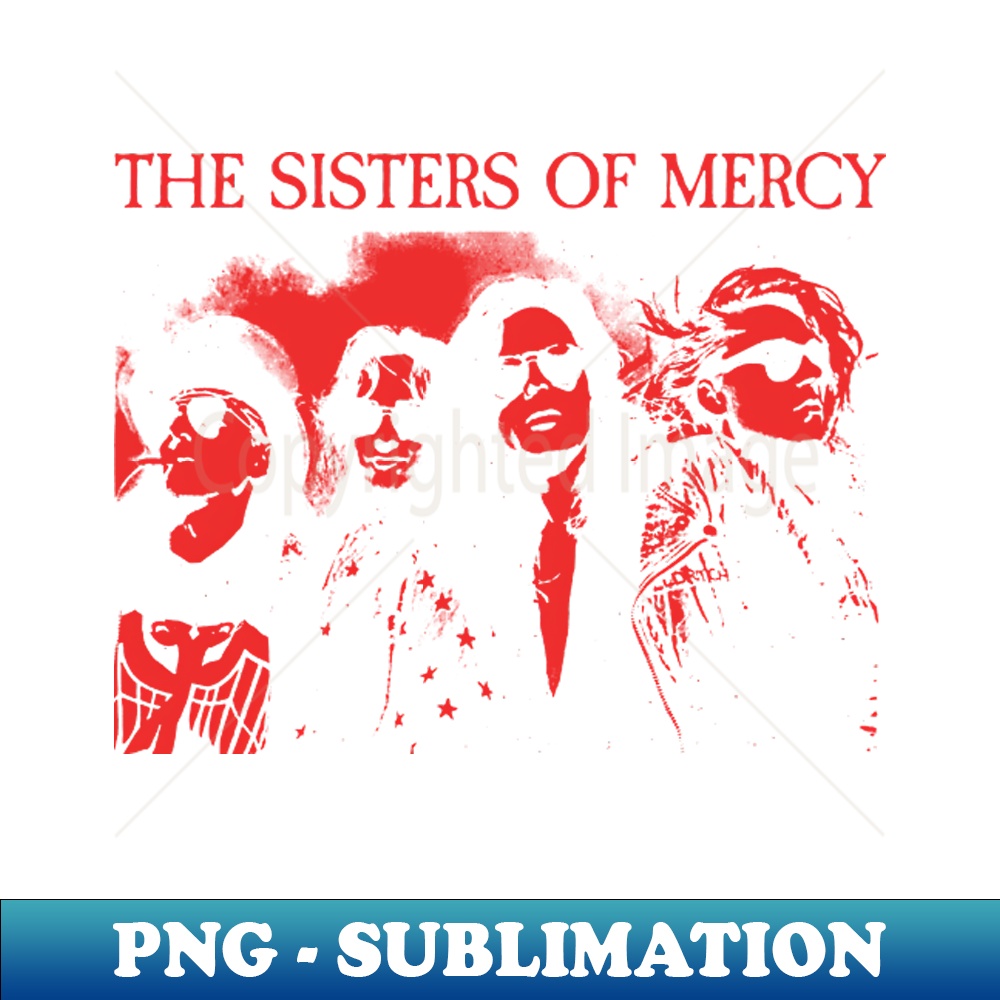 The Sisters Of Mercy - Signature Sublimation PNG File - Perf | Inspire ...