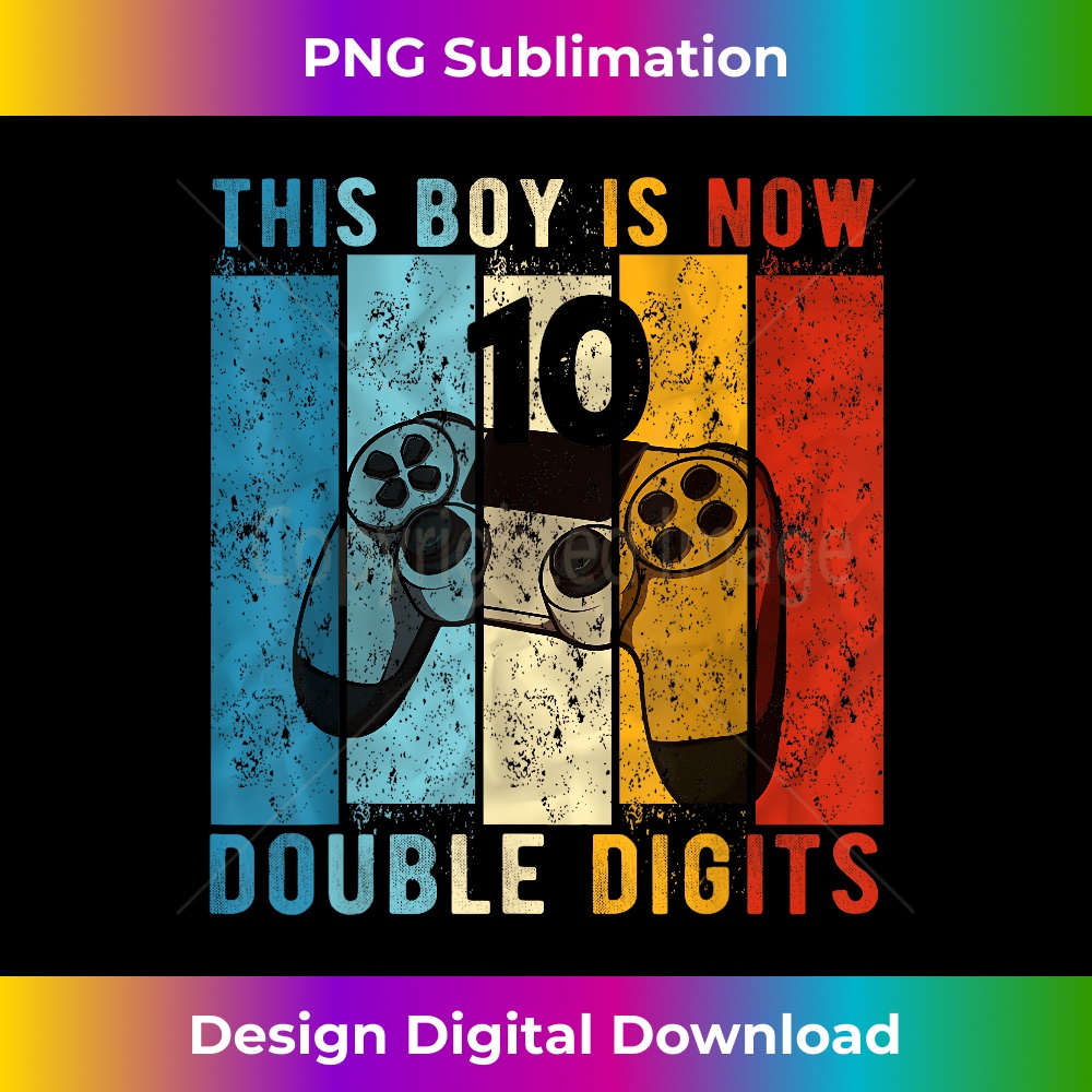 This Boy is Now Double Digits 10th Birthday Boy 10 Year Old - Inspire ...