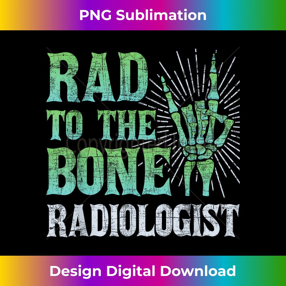 Rad To The Bone Radiologist - Skeleton Hand Radiology Tech - | Inspire ...
