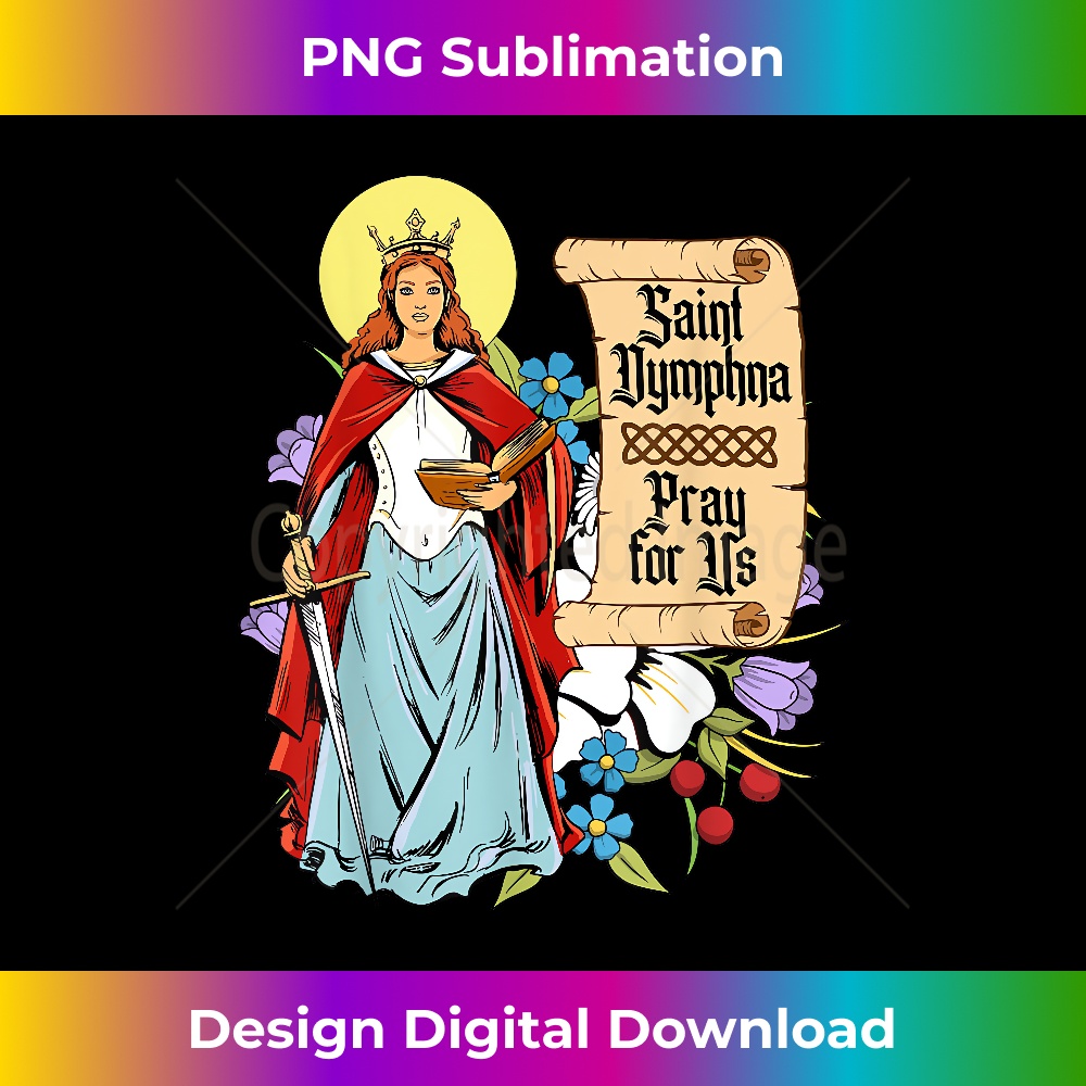 St Dymphna Purity Lily Patron Saint Mental Health Catholic - | Inspire ...