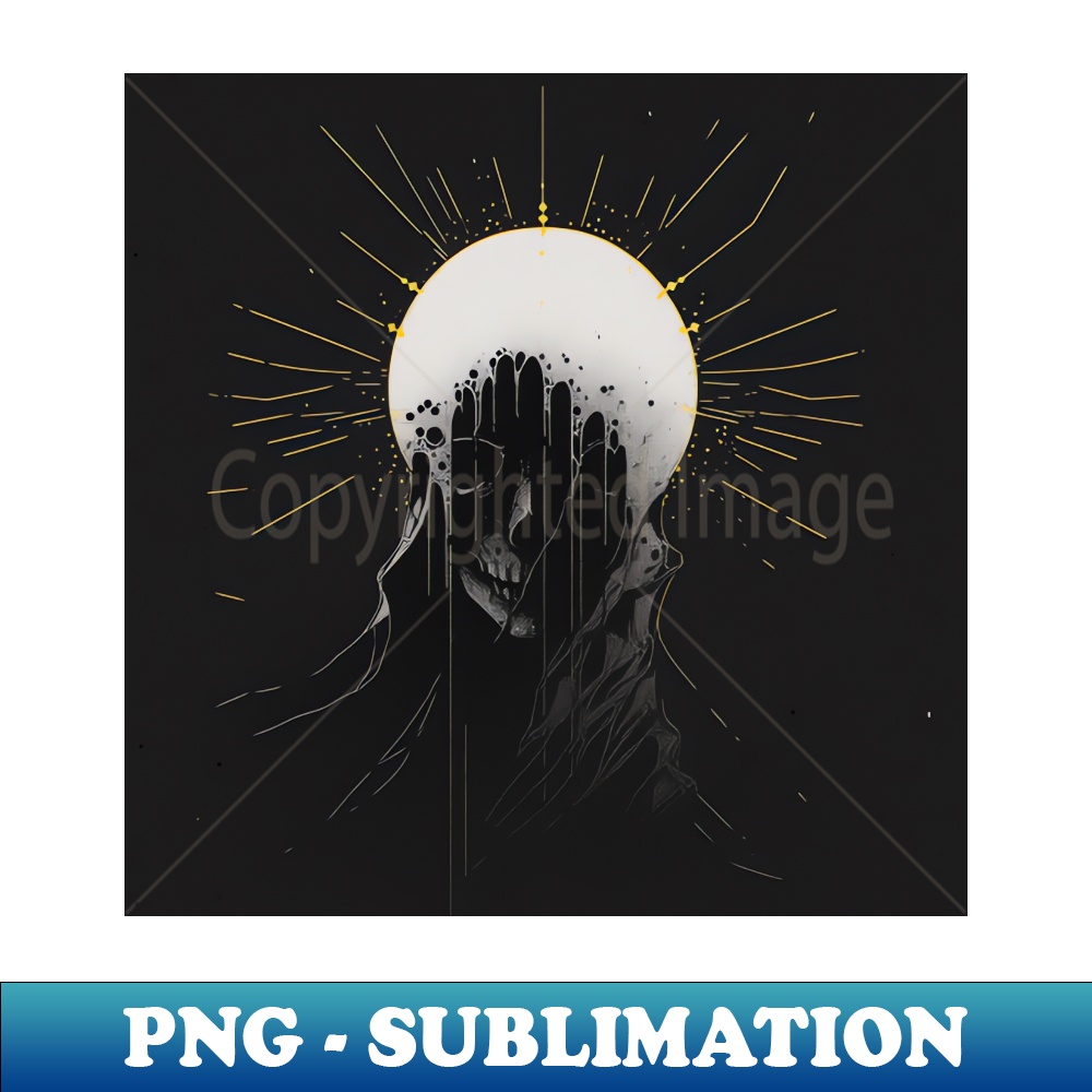 Death Mask Illustration - Professional Sublimation Digital D | Inspire ...