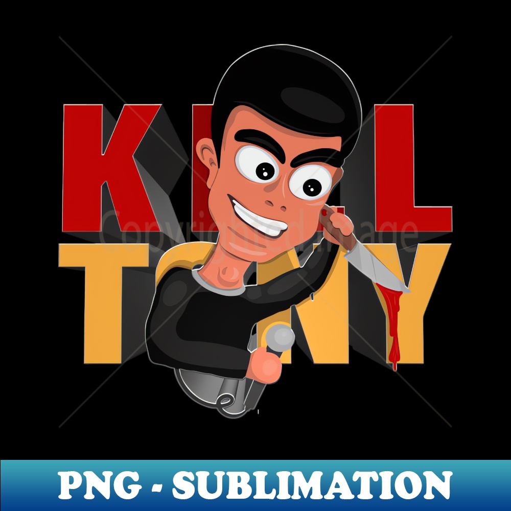 Tony Hinchcliffe With a Knife Kill Tony Illustration by Ina | Inspire ...