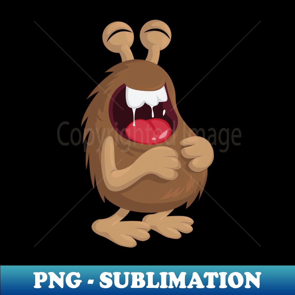 Funny Laughing Monster - Creative Sublimation PNG Download - | Inspire ...