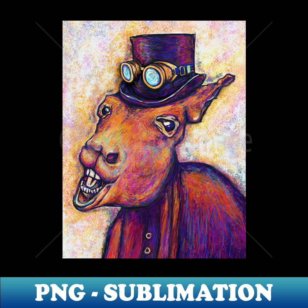 Steampunk Donkey - PNG Transparent Digital Download File for - Inspire ...