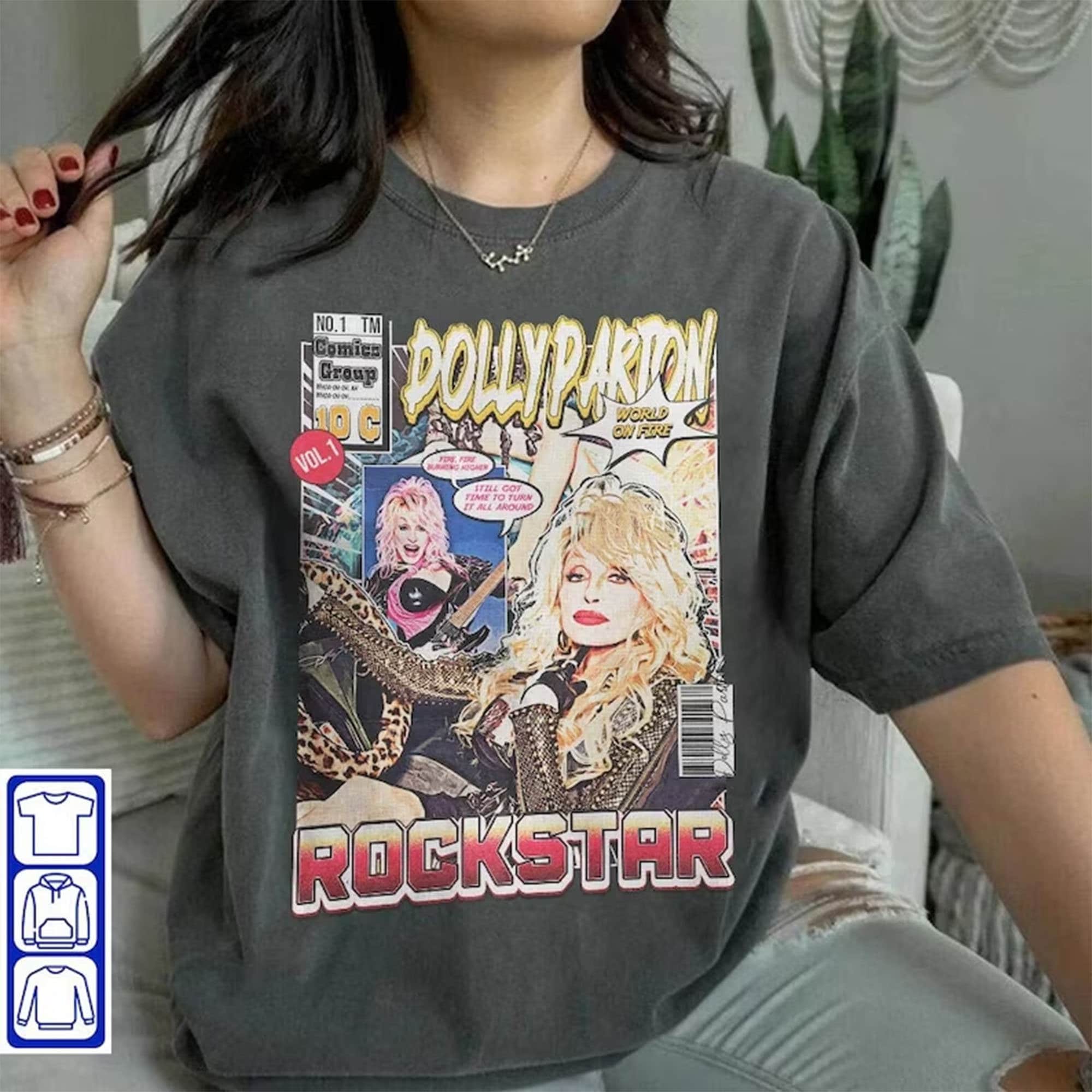 Vintage Dolly Parton Shirt - Inspire Uplift