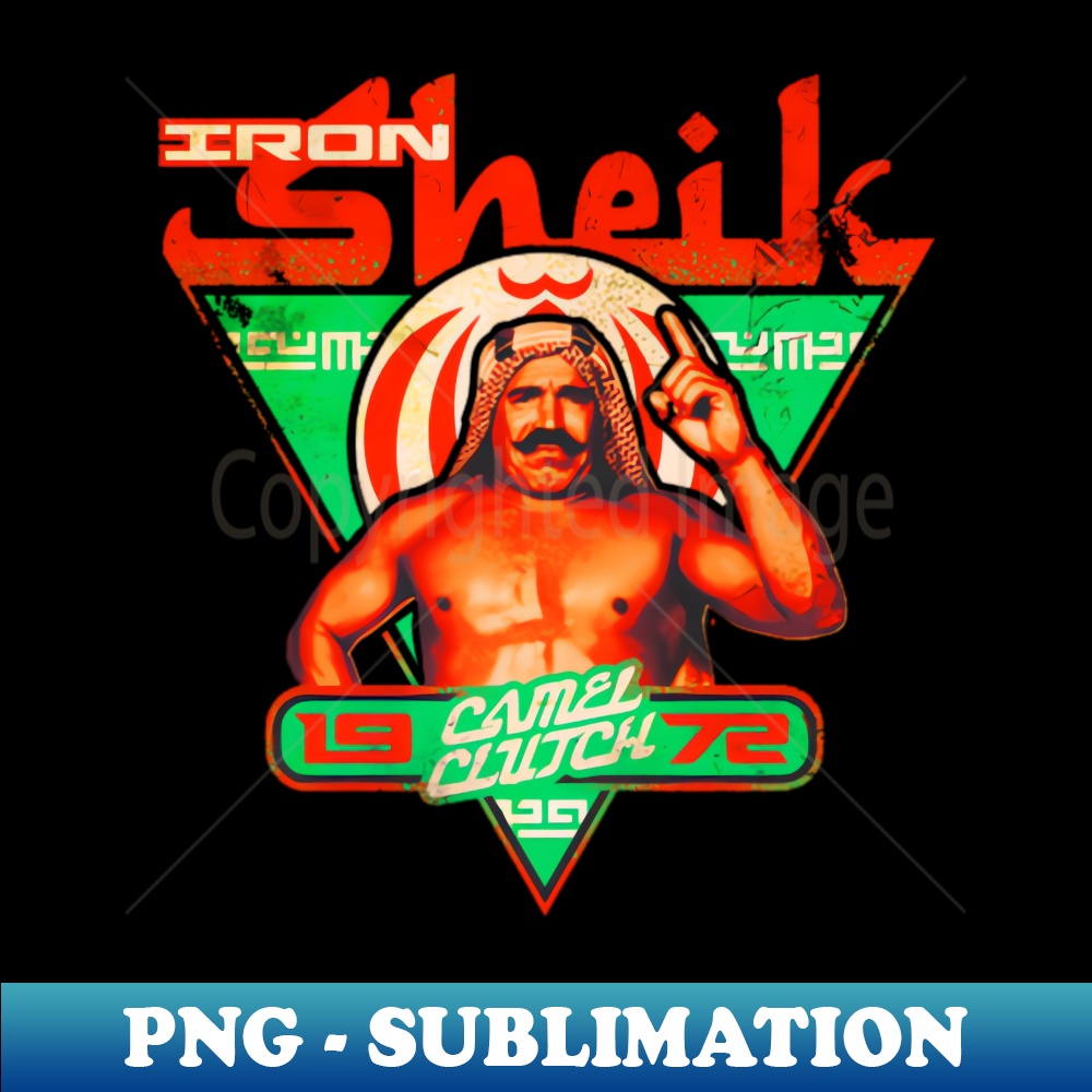 Iron Sheik Legend Forever - Special Edition Sublimation PNG | Inspire ...