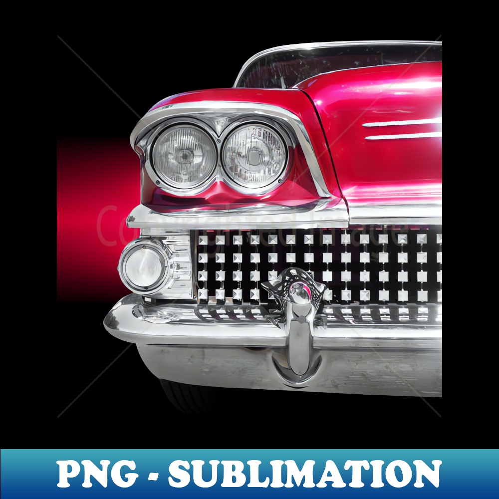 US classic car 1958 - Sublimation-Ready PNG File - Perfect f | Inspire ...