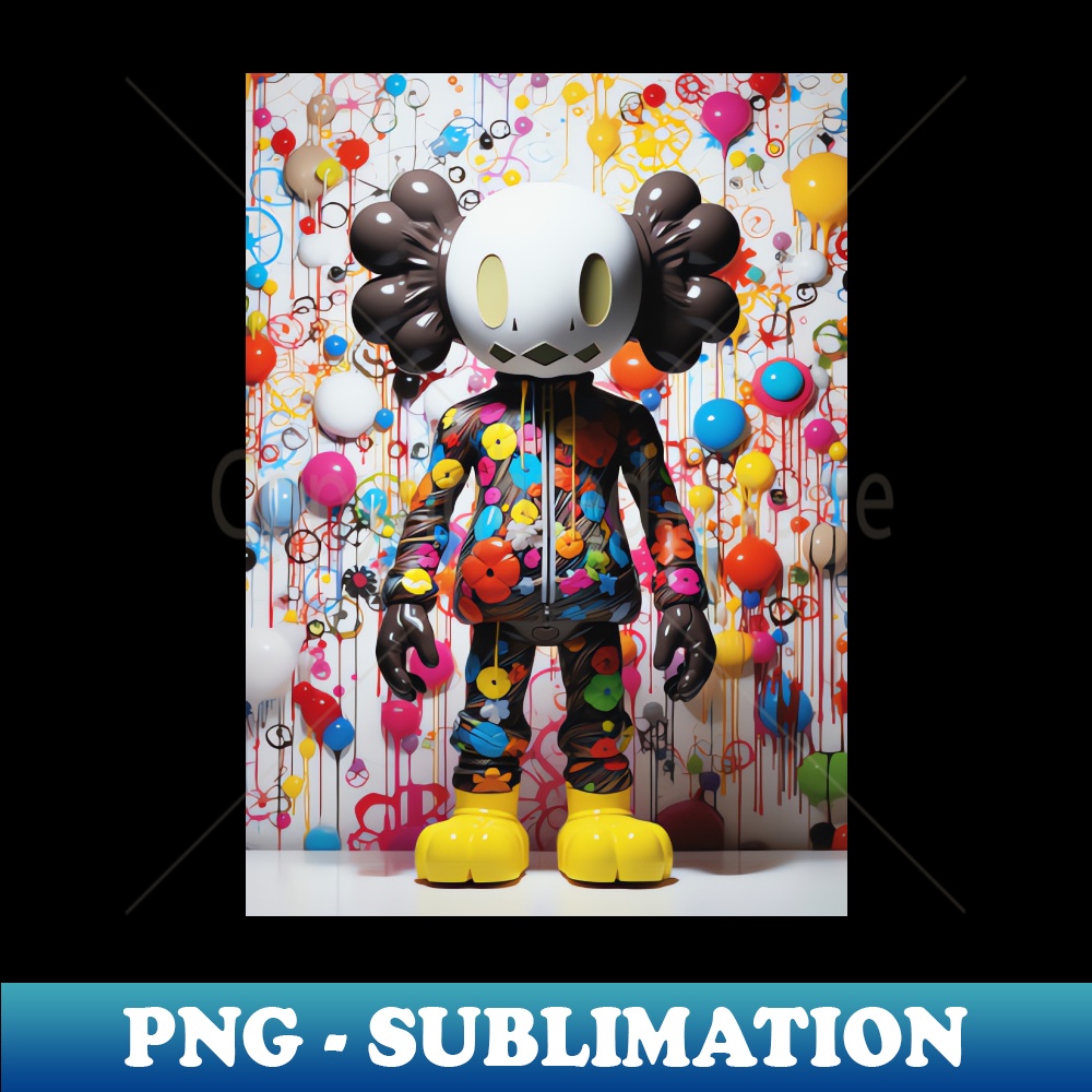 Kaws Hypebeast Duck - High-Resolution PNG Sublimation File - | Inspire ...