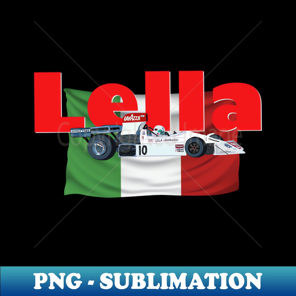Overlooked F1 - Lella Lombardi - Signature Sublimation PNG F | Inspire ...
