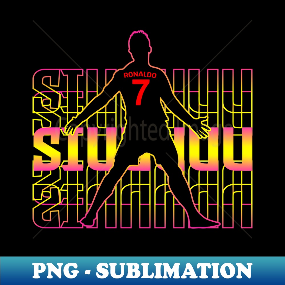 Cristiano Ronaldo Celebration Png Transparent Sublimation Inspire