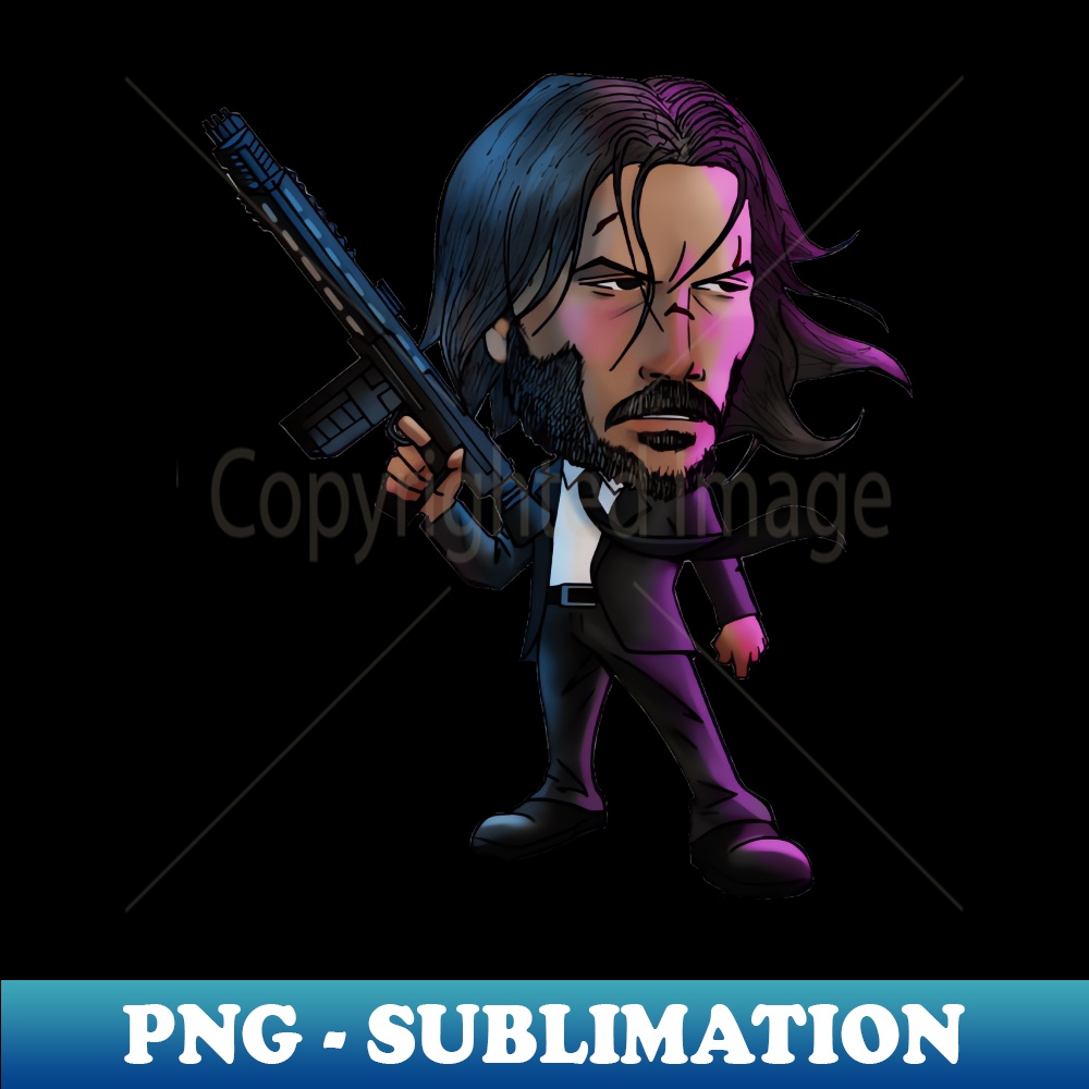 JOHN WICK - Special Edition Sublimation PNG File - Add a Fes | Inspire ...