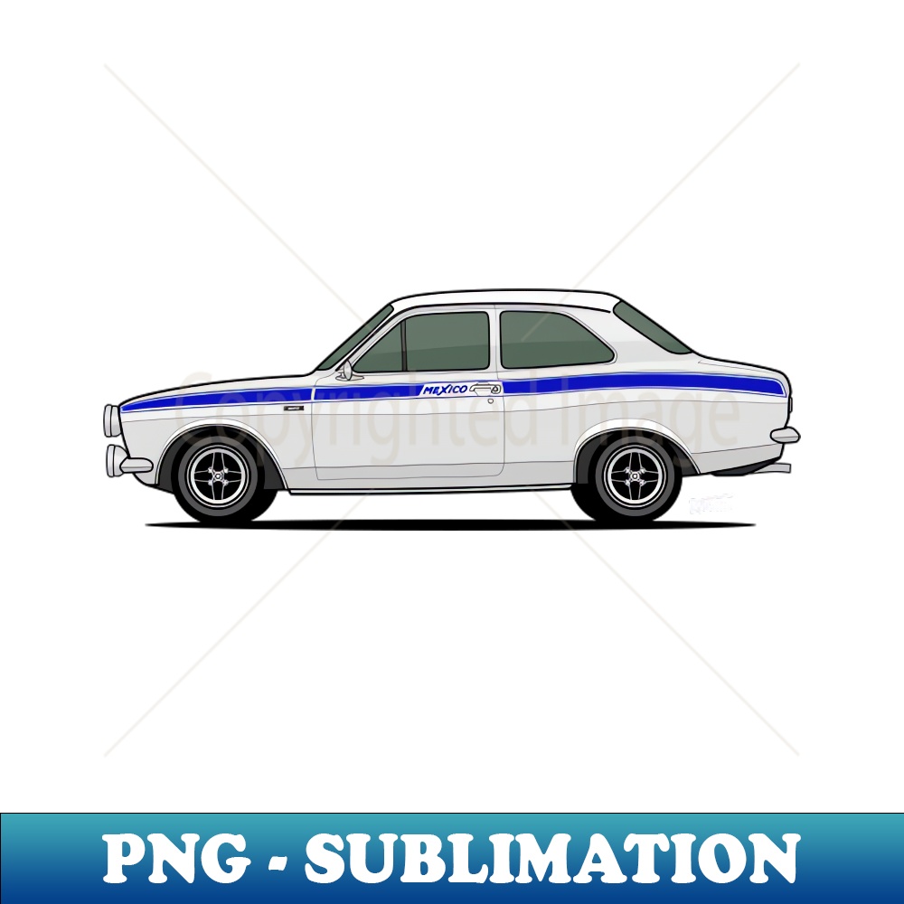 Ford Escort Mexico side profile - High-Quality PNG Sublimati | Inspire ...