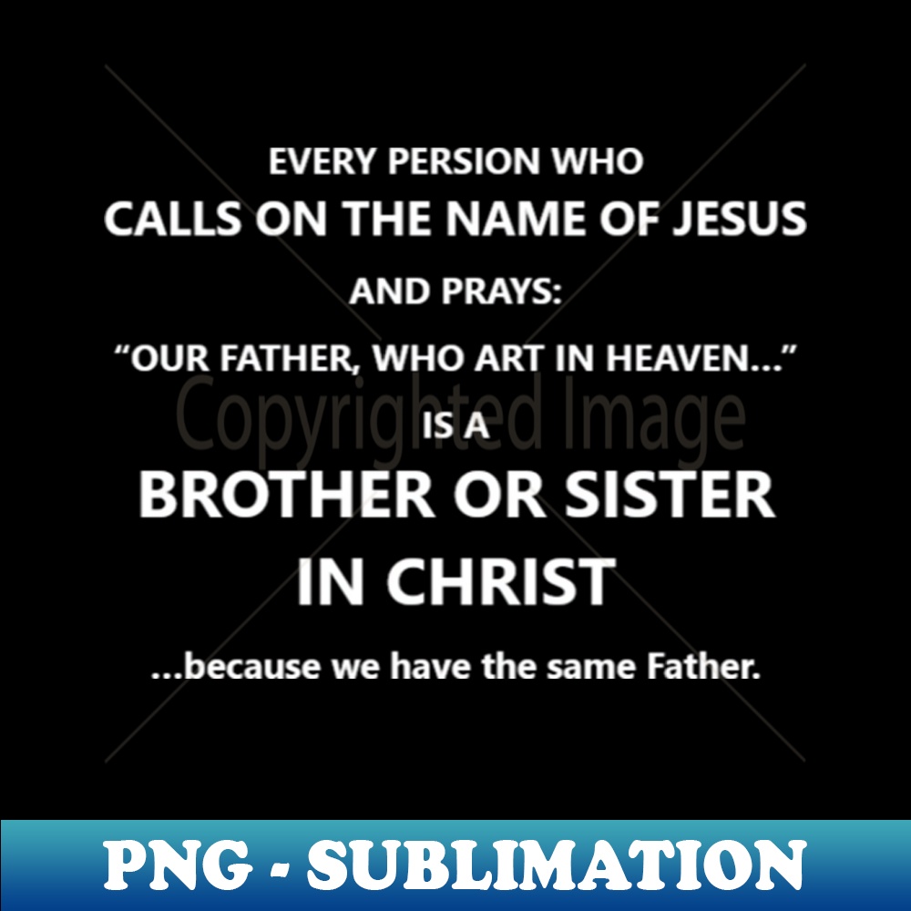Christian Unity In The Body Of Christ - PNG Transparent Subl | Inspire ...
