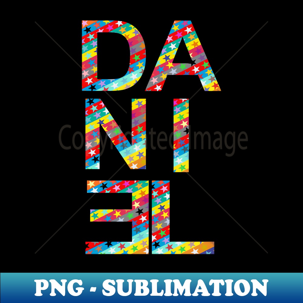 Daniel name typography - PNG Sublimation Digital Download - | Inspire ...