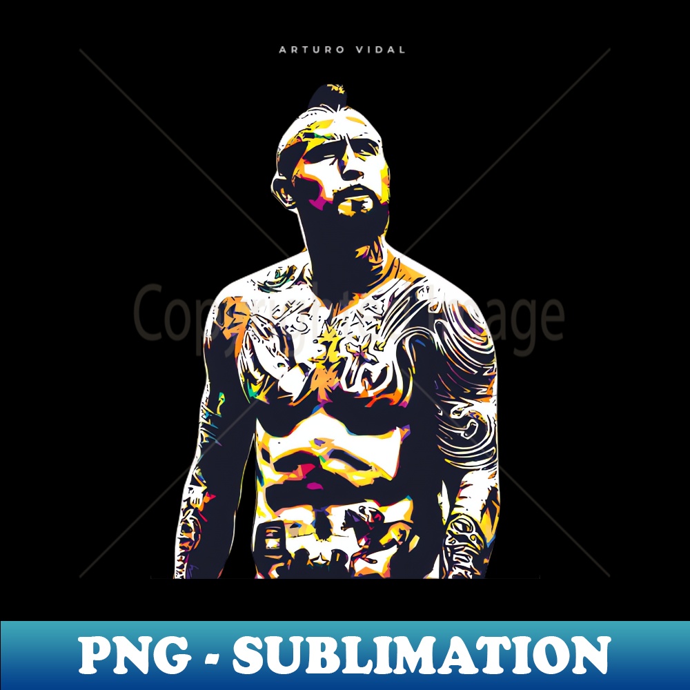 Arturo Vidal Pop Art - Signature Sublimation PNG File - Unle | Inspire ...