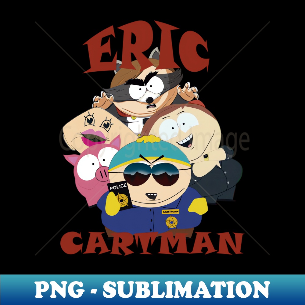Eric Cartman South Park - Signature Sublimation PNG File - | Inspire Uplift